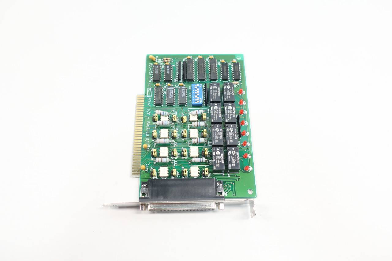 Advantech PCL-725 Relay And Isolated Digital Input Card Rev A2