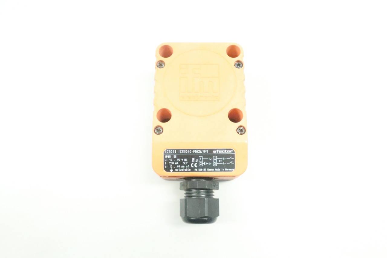 Ifm Efector IC5011 ICE3040-FNKG/NPT Proximity Switch 10-55v-dc