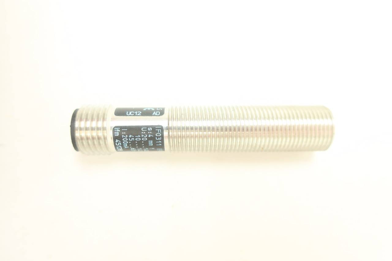 Ifm Efector IF0311 IFK2004BAROA/SL-LS-100AK Proximity Sensor 20-140v-ac