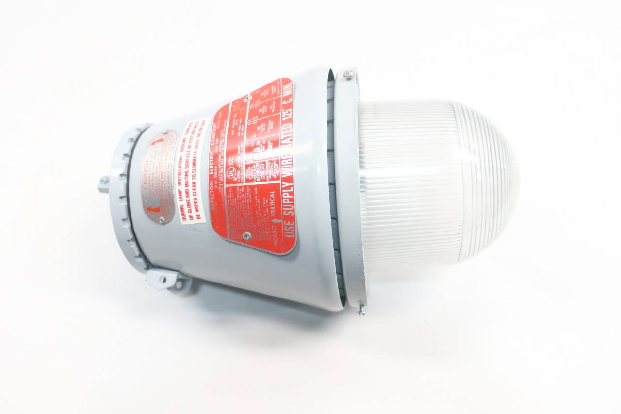Appleton AP1575 Explosion Proof Incandescent Light Fixture 150-300w 300v-ac