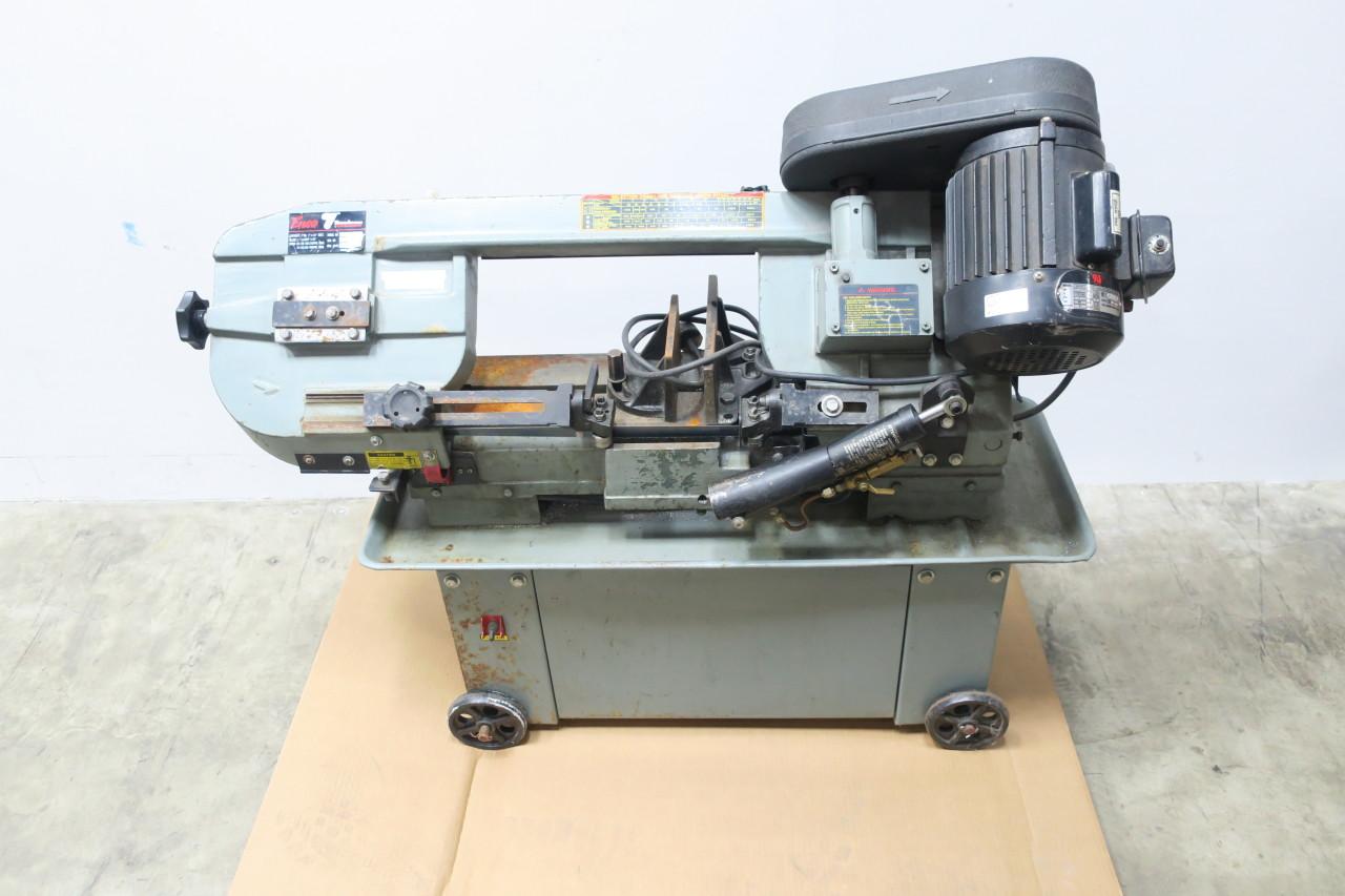 ENCO 137 317 1HP 115 230V AC HORIZONTAL BAND SAW