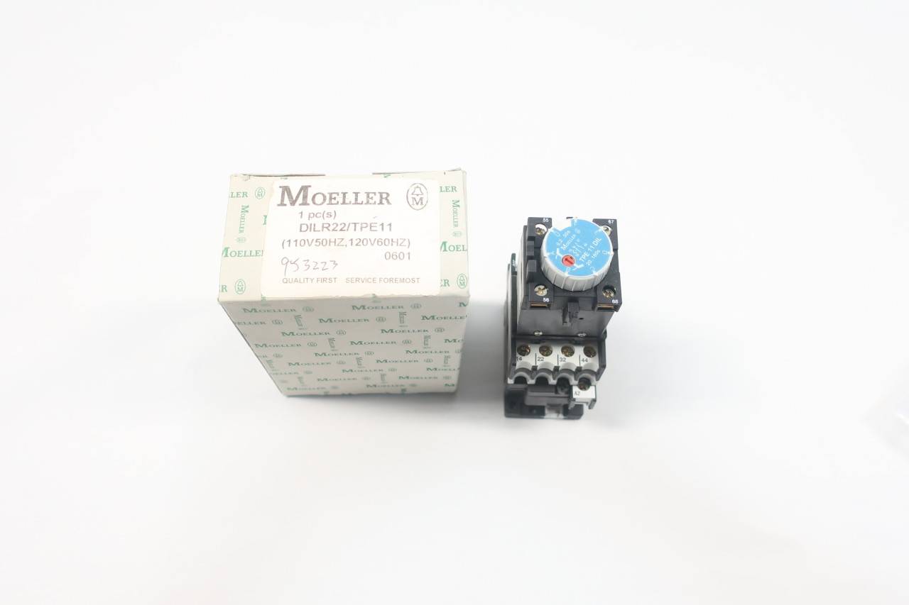 Klockner Moeller DILR22/TPE11 Control Relay 120v-ac