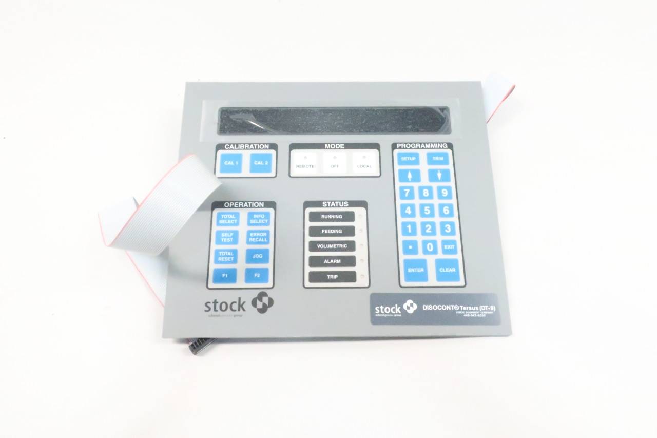 Stock TERSUS DT-9 IP00B212-01 Disocont Operator Interface Panel