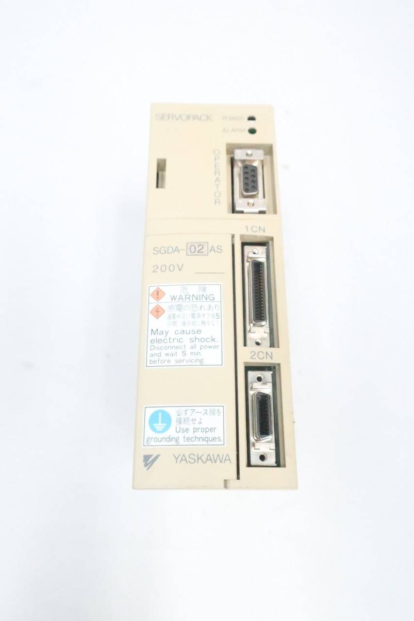 Yaskawa SGDA-02AS Servopack 200-230v-ac 0-230v-ac 1ph 200w